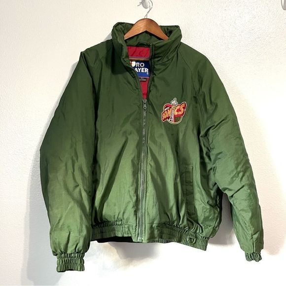 Pro Player | Jackets & Coats | Vintage Mensseattle Supersonics Green Pro Playerpuffer Jacket ...